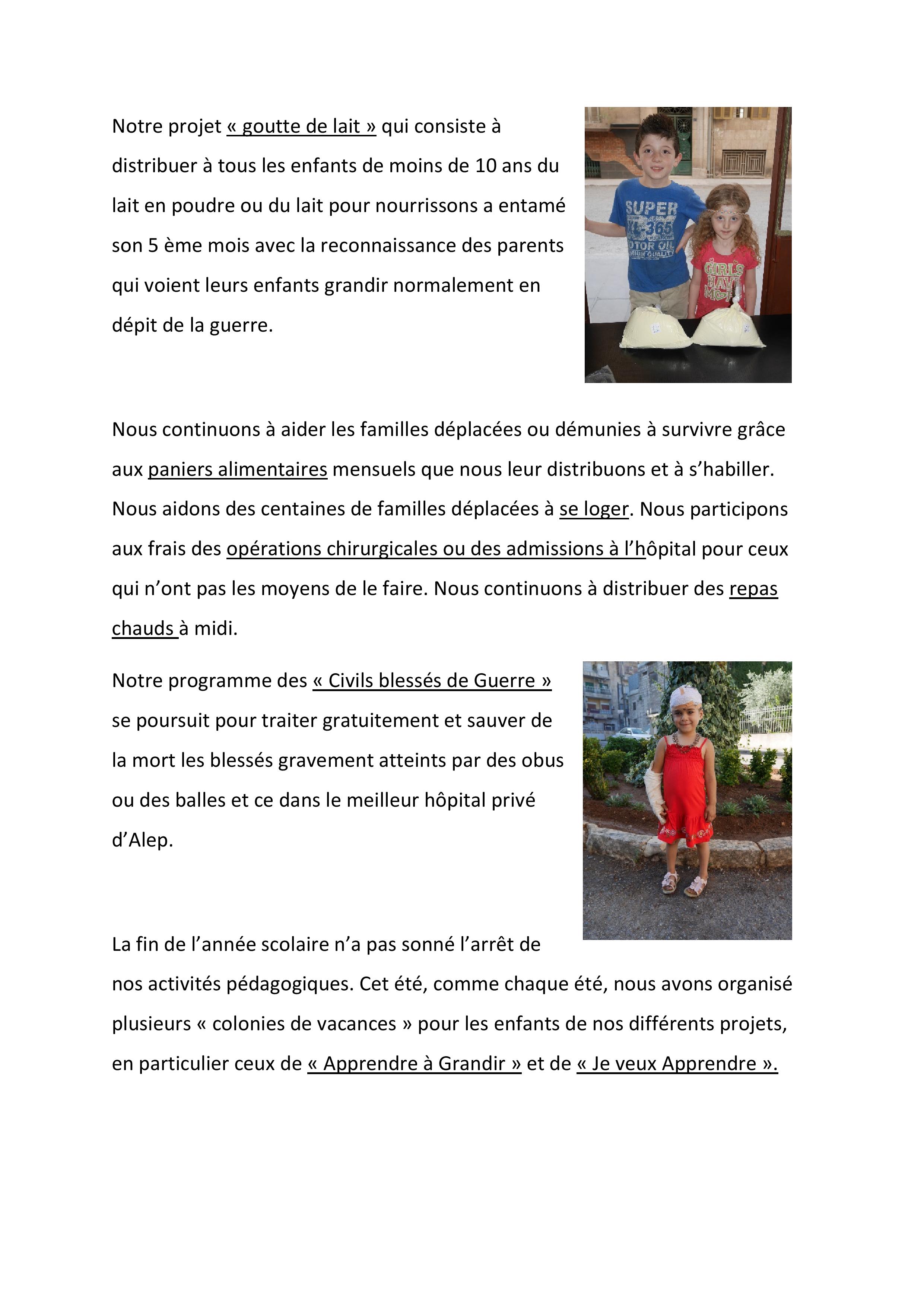 Les Maristes Bleus d'Alep – Nabil Antaki : Lettre d'Alep Numéro 23 (8 ...